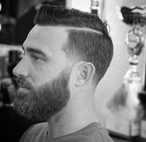 trendy-fohawk-taper-fade-hair-for-guys - Bronson