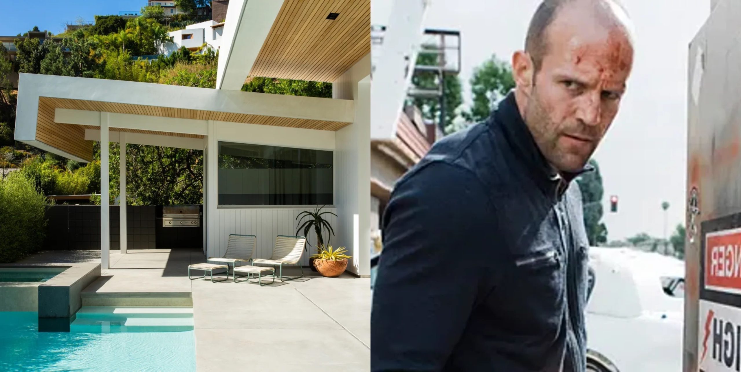 Brutalizmus helyett modern zen Jason Statham házában